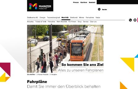 Fahrplanauskunft | Landeshauptstadt Mainz